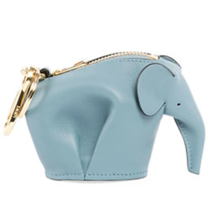 Elephant Shaped Small Leather Coin Purse - Buy Elephant Shaped Change ...