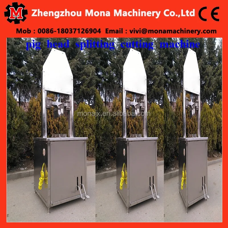 Pig Head Cutting Split Machine,Electric Meat Bone Cutter - Buy Electric ...