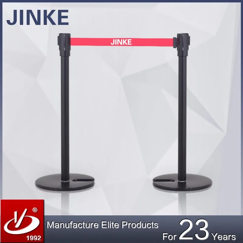 Stackable Retractable Belt Stanchion Sign Barrier Traffic Barriers ...