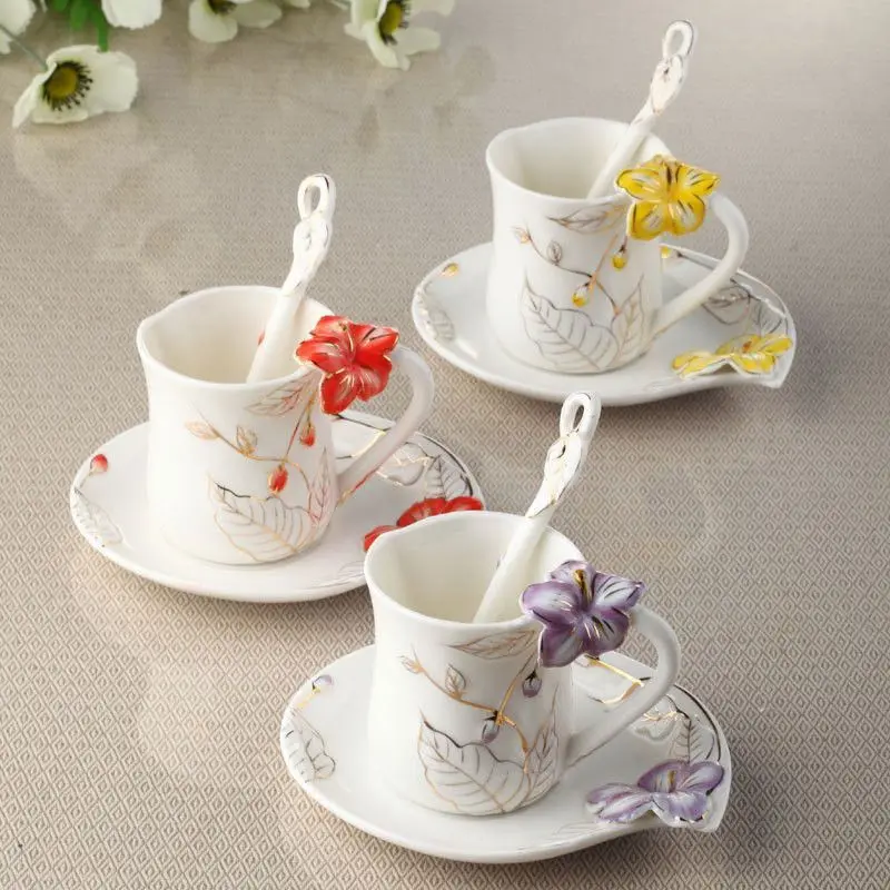Franz Coffee Set With In Flower Design,High Quality Franz Porcelain ...