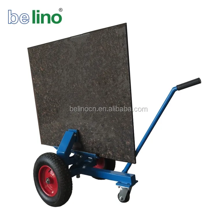 Self-locking Granite Marble Slab Moving Trolley with 3 Wheels