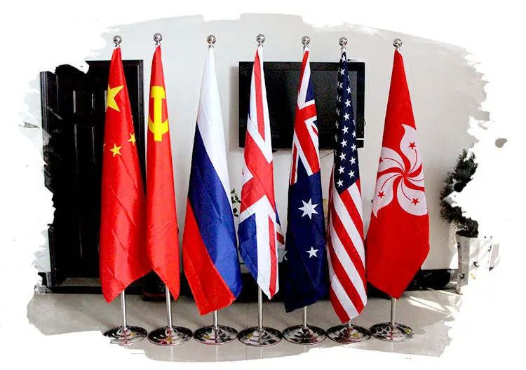 Indoor Flag Pole Stand - Customizable Floor Standing Flag