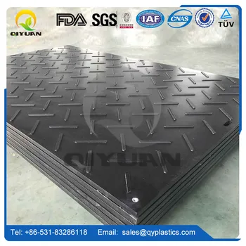 Heavy Equipment Temporary Road Mud Mats Plastic Hdpe Temporary Road ...