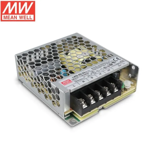 50w Mean Well Power Supply Single Output Switching Power Supply Lrs-50 ...