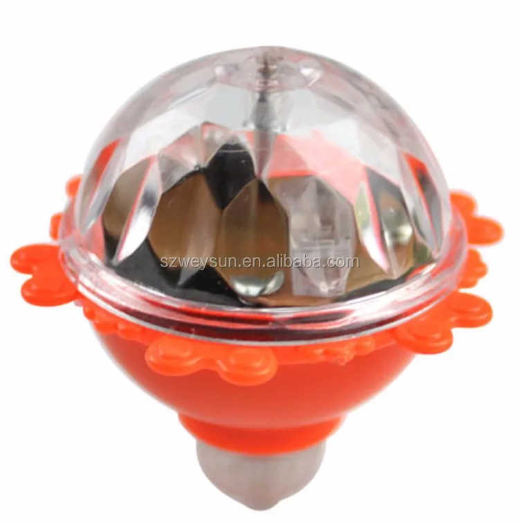 Luminous Led Peg-top Classic Toys Boxet Light-up Colorful Light Top ...