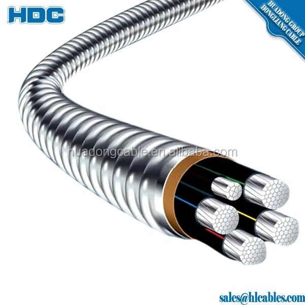 Ccw Continuously Corrugated Welded Cable Ac90 Acwu90 Interlock Cable ...