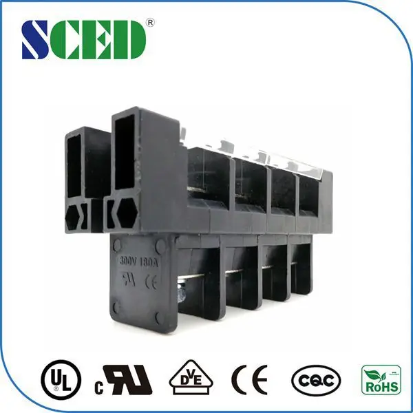 High Current Terminal Block Connector 300v 180a 4 Pin Screw Terminal ...