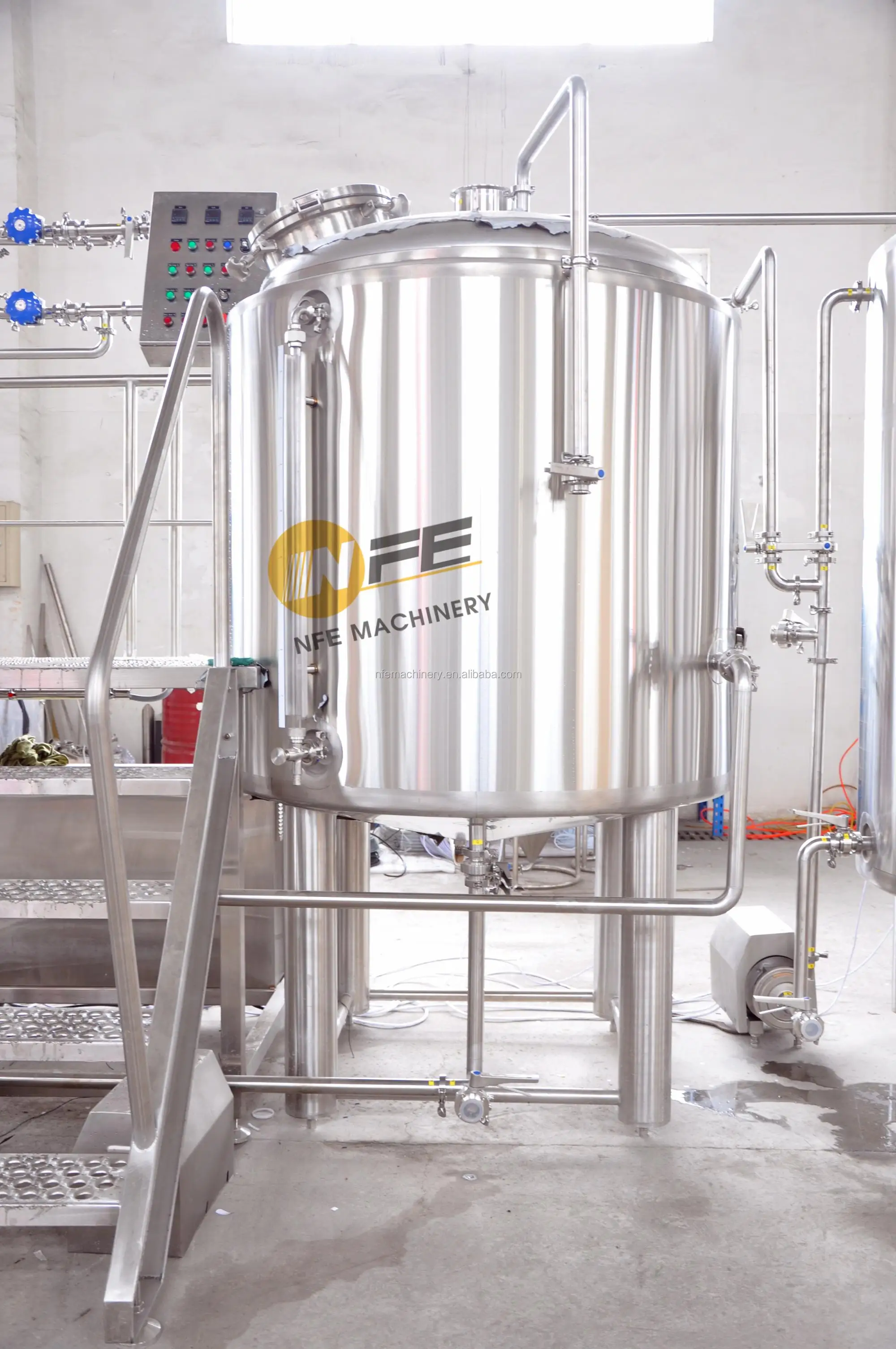 7 Bbl Stainless Steel Beer Boiling Tank/brew Kettle Brewery Equipment ...