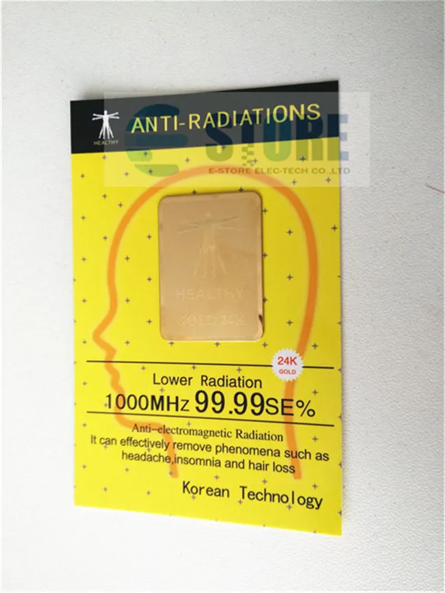 Gold Anti Radiation Quantum Shield - Buy Anti Radiation Quantum Shield ...