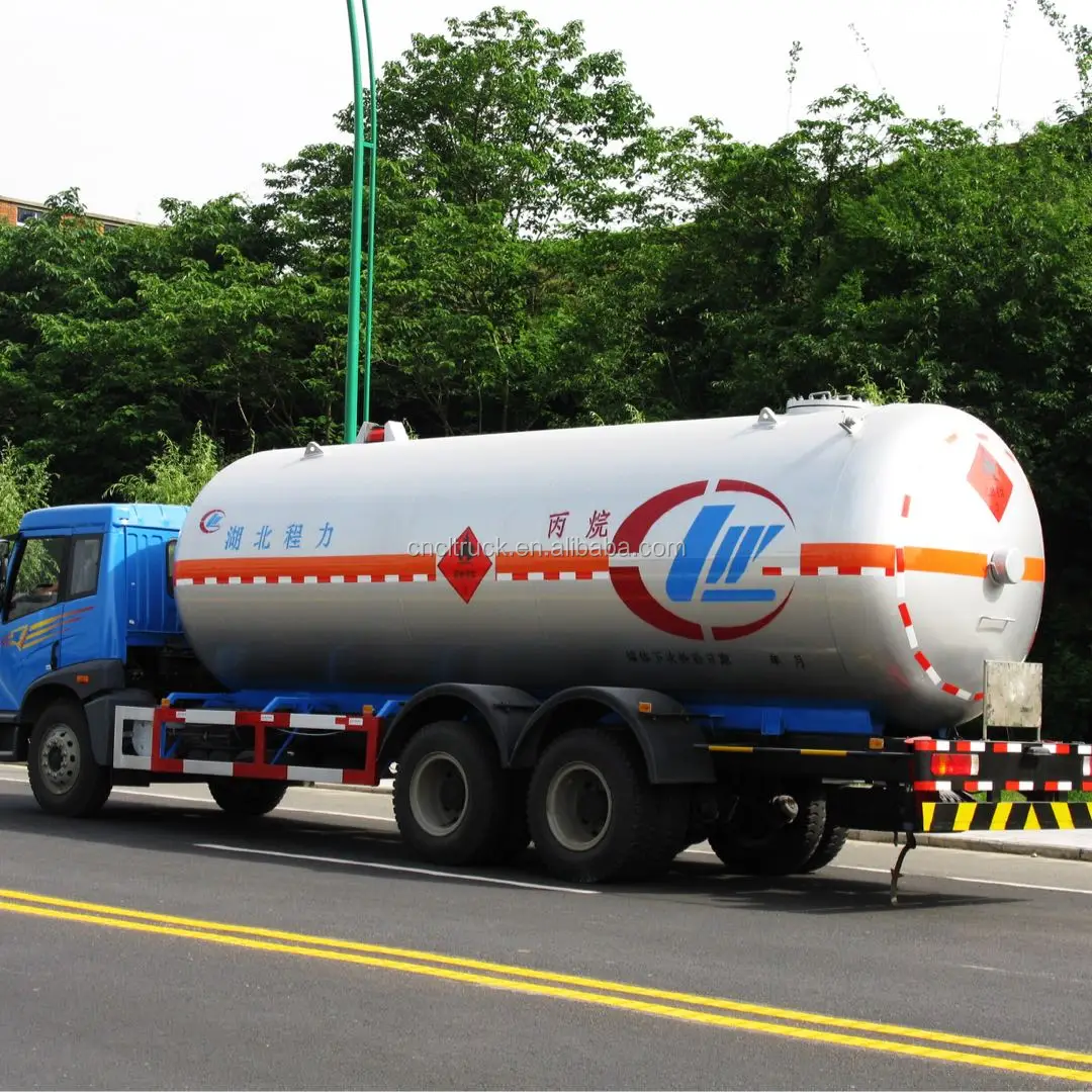 6x4 Liquefied Gas Tanker 34.5cbm Transport Tanker Truck - Buy Water ...