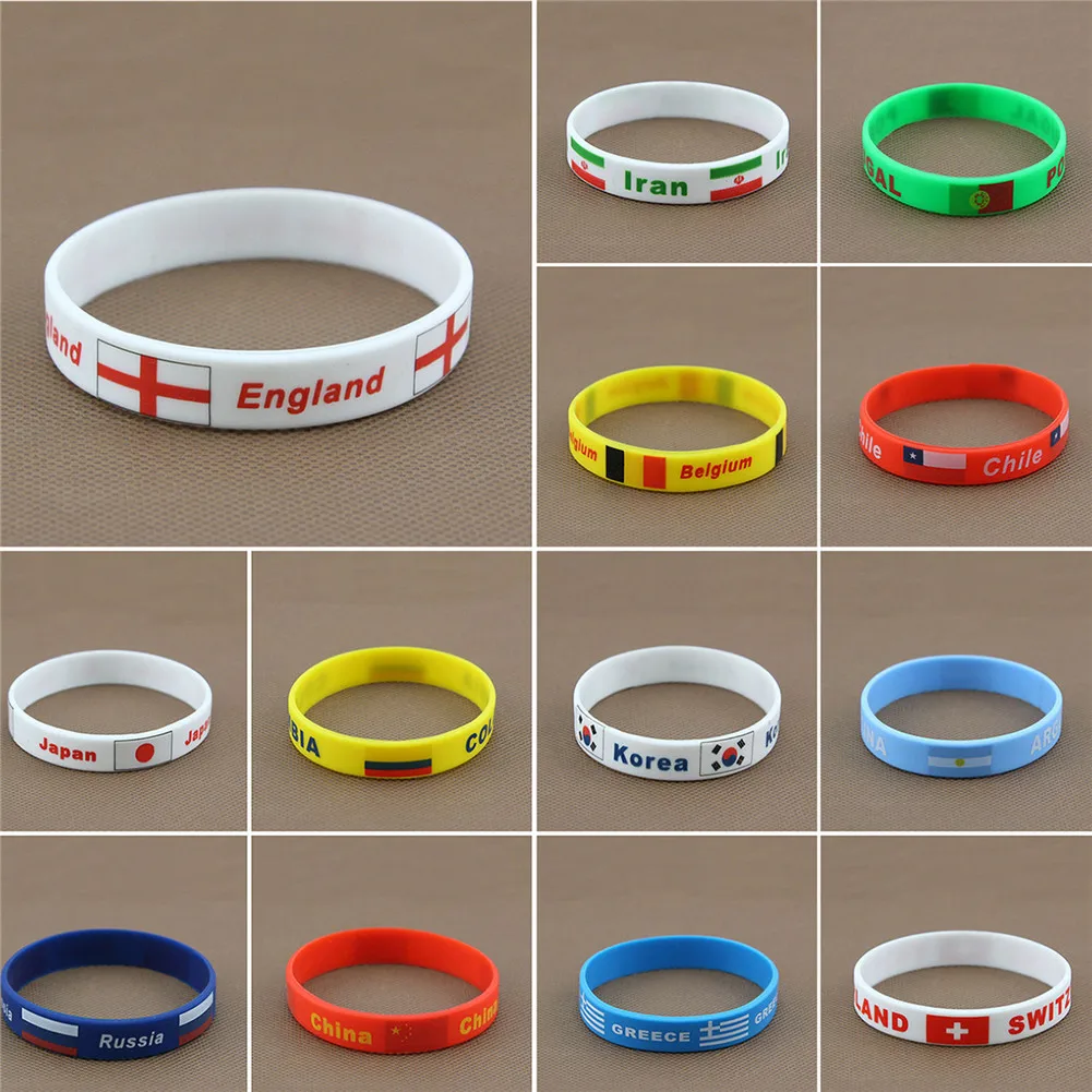 Russia Country Flags Sport Wristband - Football Fans Gift