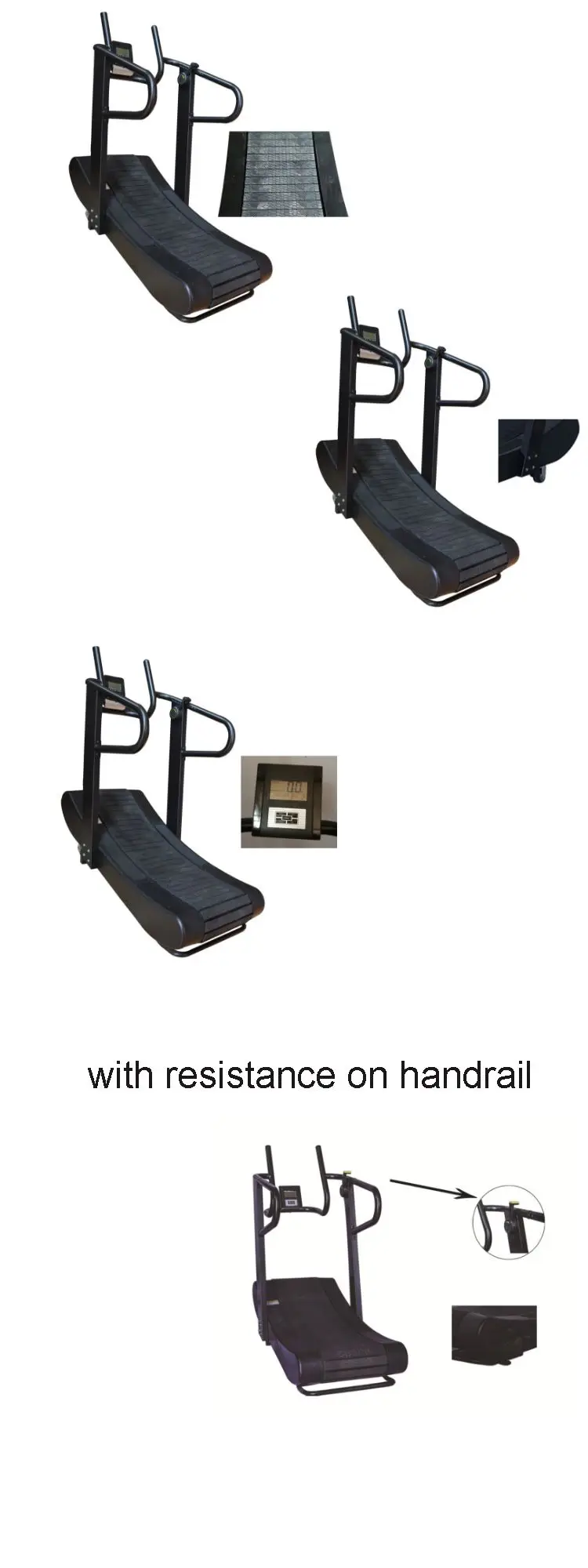 No Power Self Generating Self-generating Powered Manual Treadmill - Buy ...