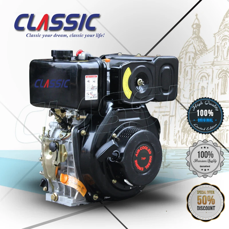 CLÁSICO de CHINA Solo Cilindro Riego Motor Diesel, Pequeños Motores ...