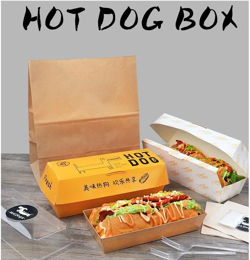 Custom Disposable Eco Friendly Standard Fast Food Kraft Paper Takeout ...