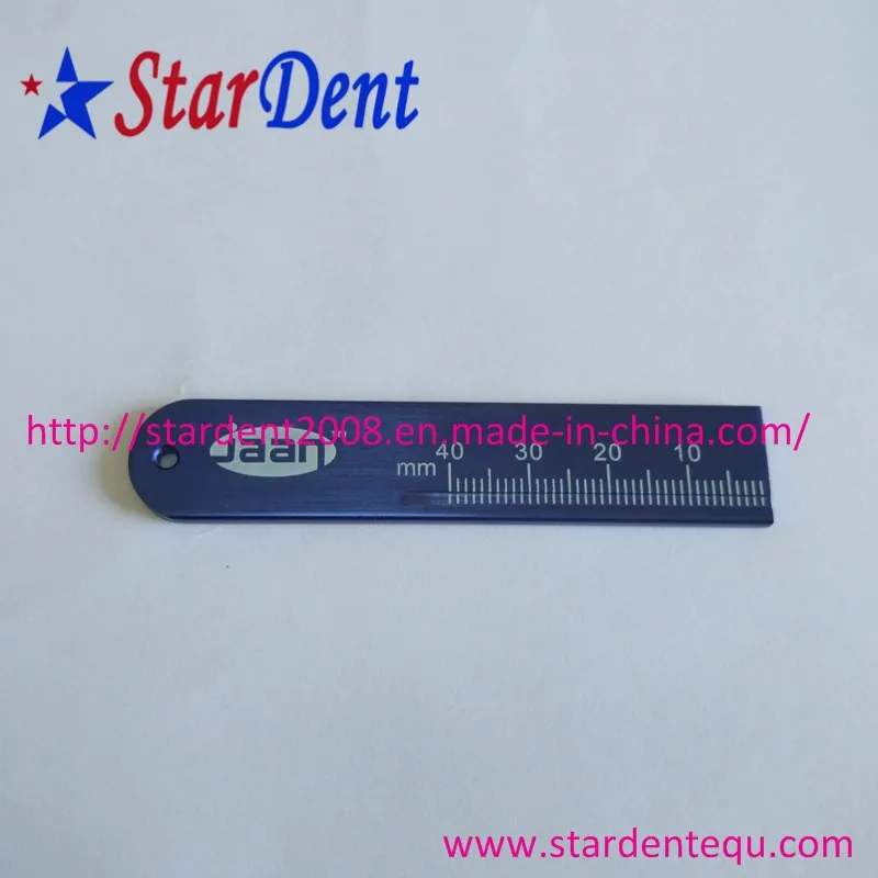 Dental Metal Endo Measure Ruler - Buy Endo Measure Ruler,Endo Ruler ...