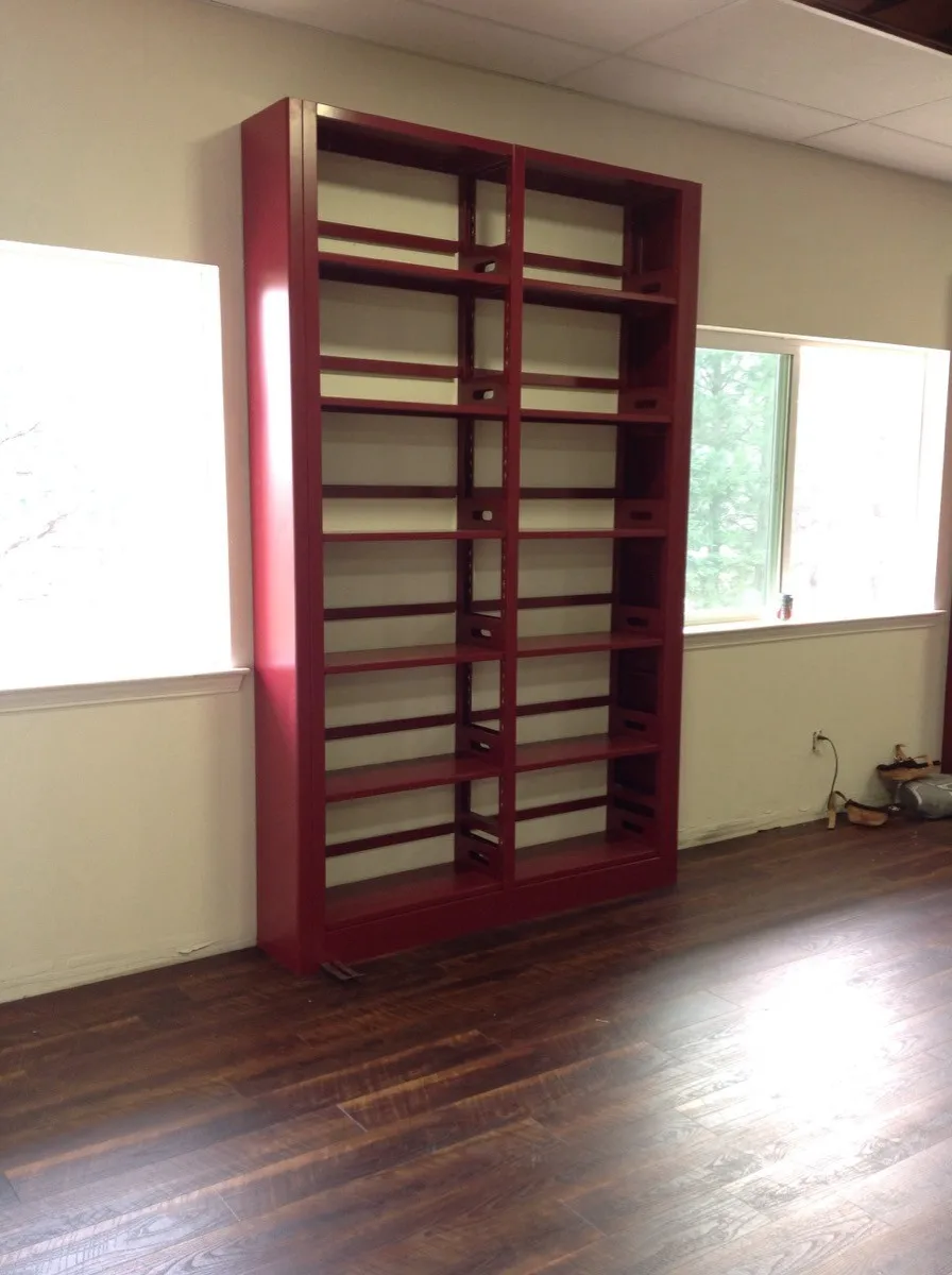 Library Furniture Bookshelves,Movable Bookshelf,Metal Bookshelves - Buy ...