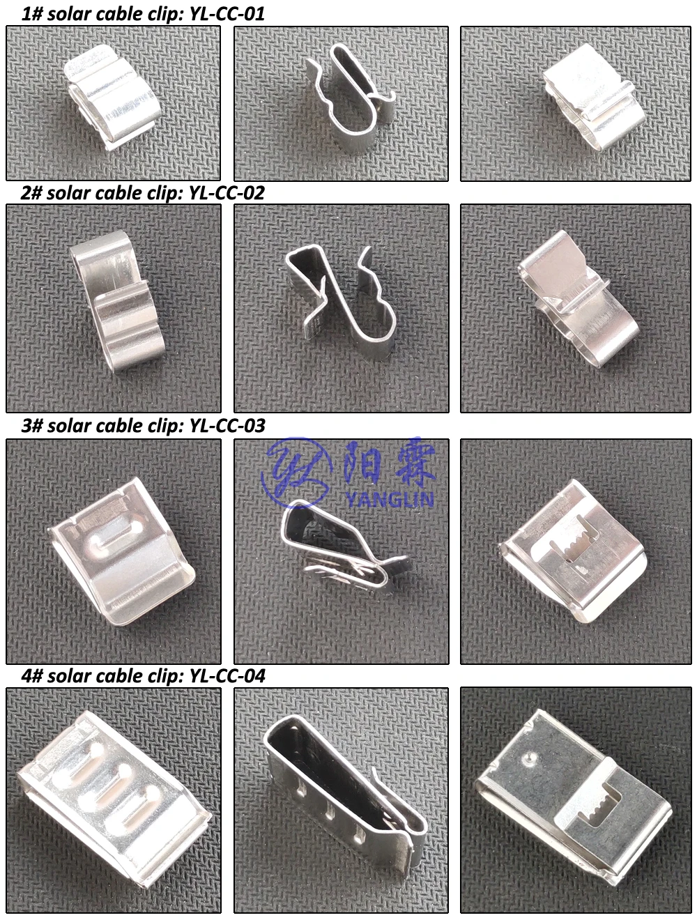 High Quality Solar Panel Mounting Cable Clip For Solar Mounting System ...