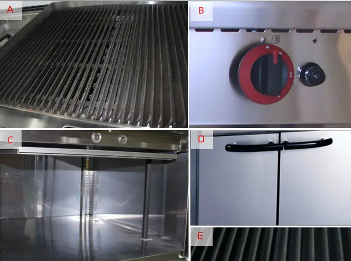 Commercial Restaurant Kitchen Equipment Grill Stainless Steel ...