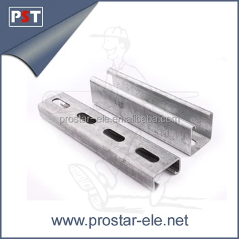 Unistrut Type Slotted Steel Strut Channel C Channel 41*41 - Buy C ...