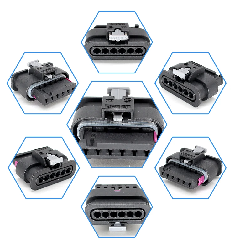 TE Connectivity MCON MCP 6 Pin Connector - Reliable Automotive Adapter