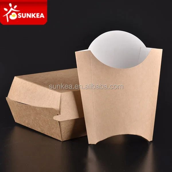Eco-friendly Clamshell Box for Burgers - Customizable