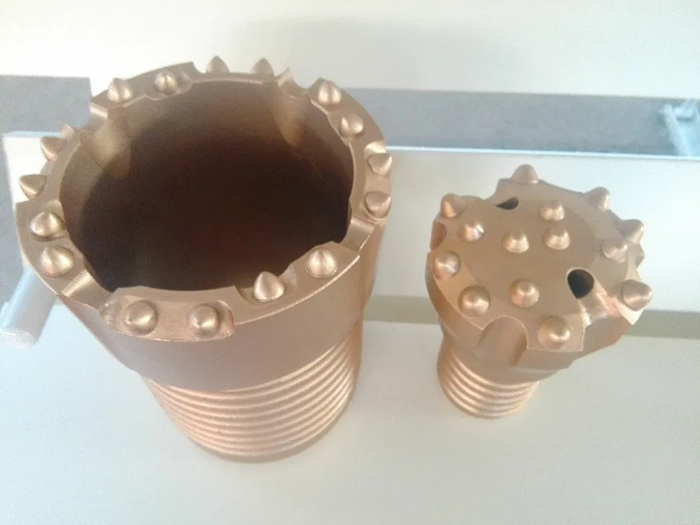 Crown Drill Opener Bit And External Thread Connect Thread R56/ Casing ...