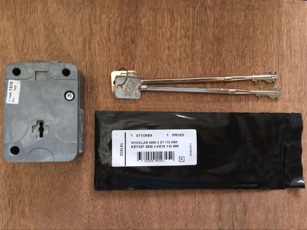 Premium Atm Key Lock For Automated Deposit Machine /gun Safes /floor ...