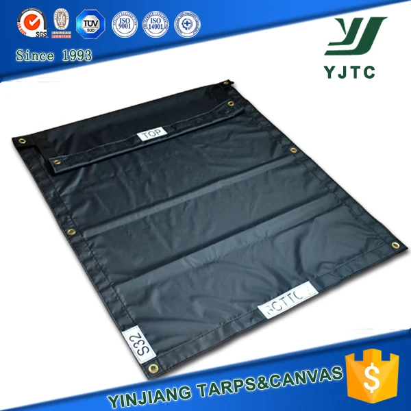 Custom 1000d 18oz Fire Retardant Pvc Tarpaulin,Heavy Duty 610gsm Reinforced Pvc Coated Polyester ...