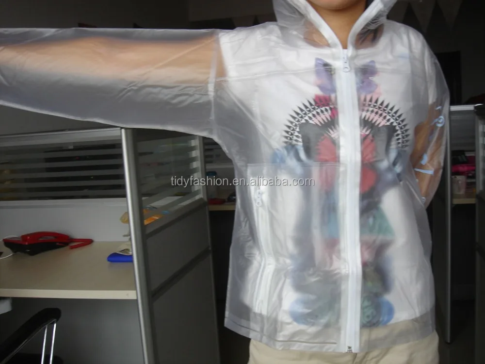 Waterproof Pvc Mens Hooded Heavy Rubber Raincoat - Buy Rubber Raincoat ...