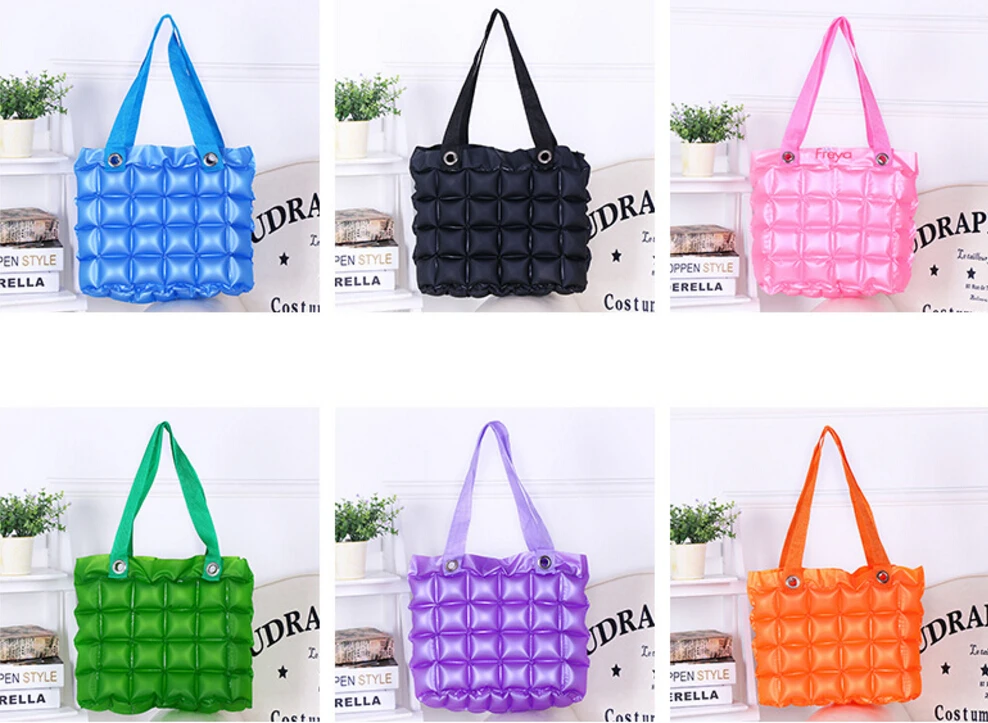 Customizable Fashion Inflatable Bubble Hand Bag,Waterproof Pvc Bag ...