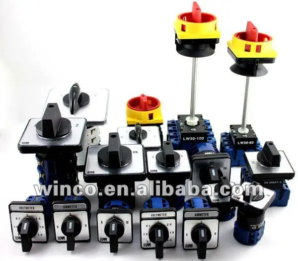 Bigm Selector Switch LW26-20 4P OFF-ON - 100000 Mechanical Life