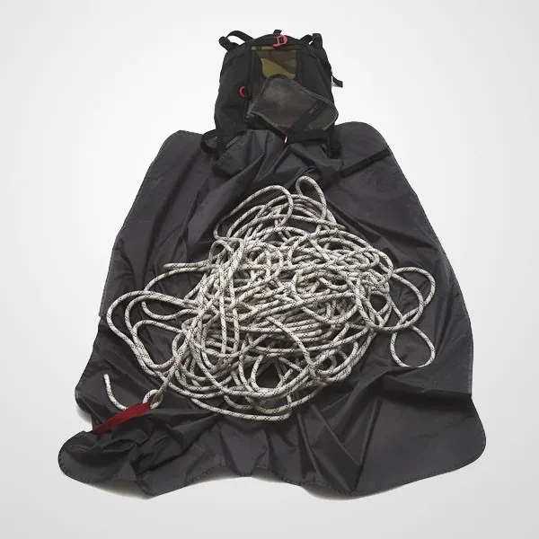 Extremely Robust Rope Backpack With Large Removable Rope Tarp - Buy ...