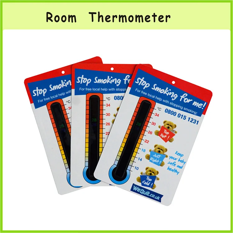 Oem High Quantity Lcd Thermochromic Strip Card Thermometer - Buy Card ...