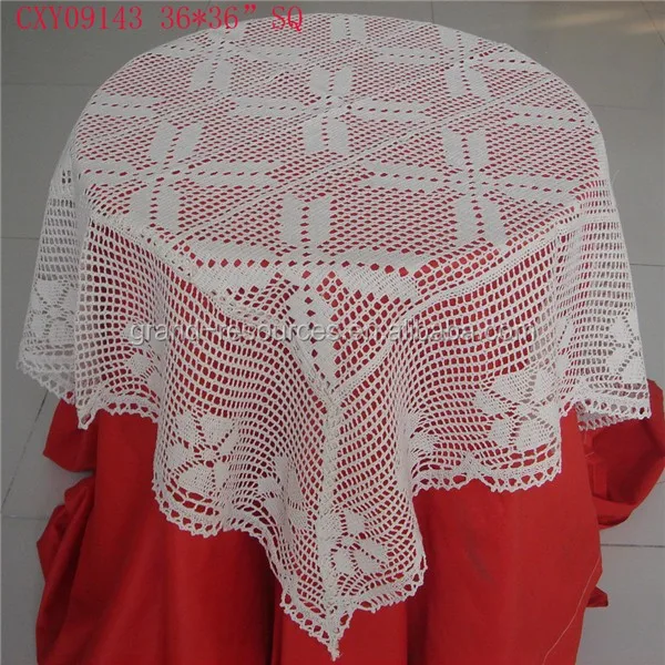 Wholesale Handicrafts Made Of Abaca Custom Hand Lace Crochet Tablecloth ...