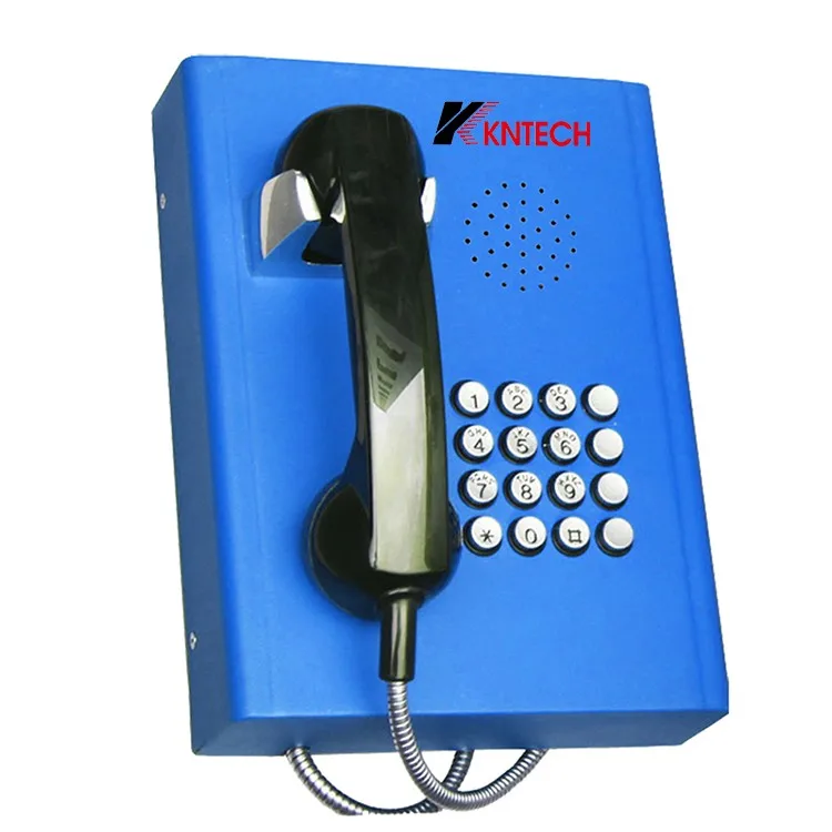 KNZD-05LCD Vandal Inmate Phones Voip SIP Prison Phone Emergency Jail ...