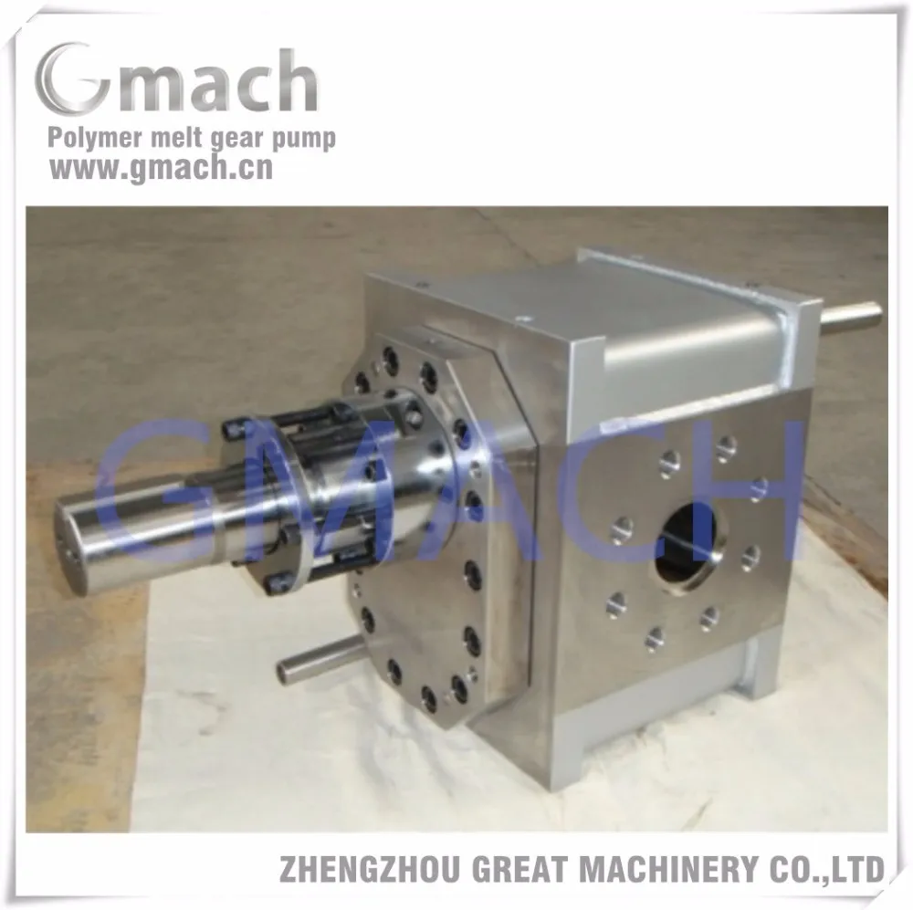 Extrusion Melt Gear Pump For Plastic Pipe Extrusion Line - Buy Melt ...
