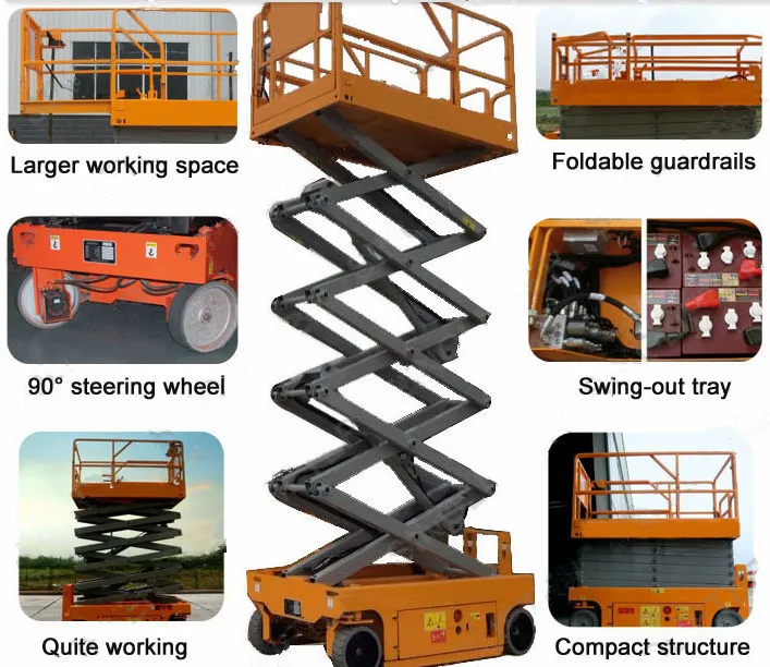 Nucleon Steel Man Lift - Hydraulic Rising Platform 200kg
