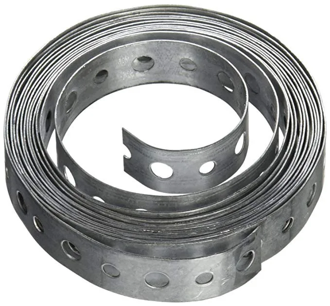 Perforated Galvanized Steel Hanger Straps for Pipe Support