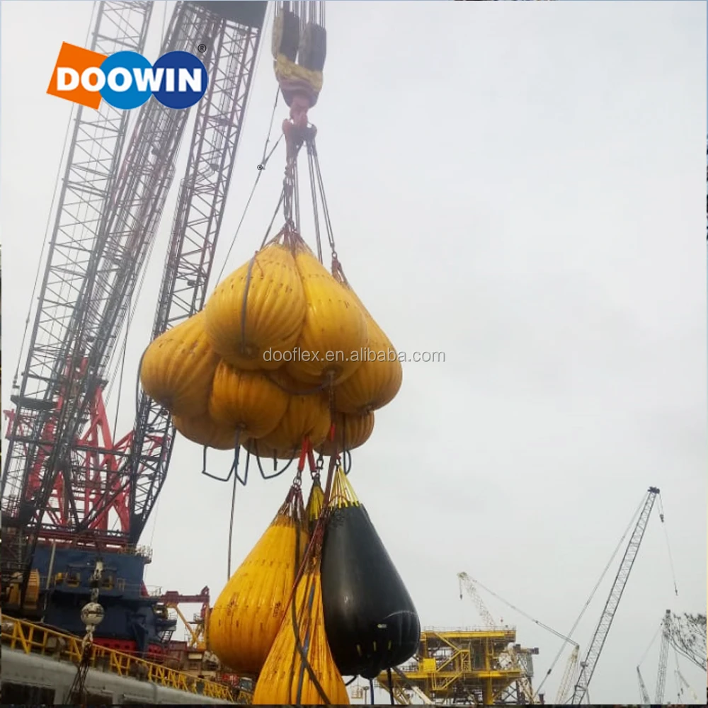 Offshore Crane And Davit Load Test Water Bag Water Bags For Rescue Boat ...