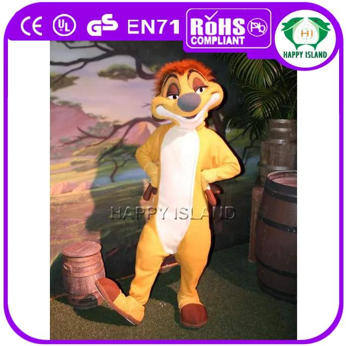 Hi Ce Funny Cosplay Adult Timon Costume - Buy Adult Timon Costume,Timon ...