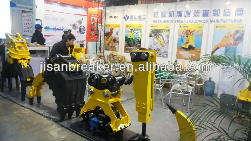 JISAN Hydraulic Wood & Rock Clamps - Durable Excavator Attachments