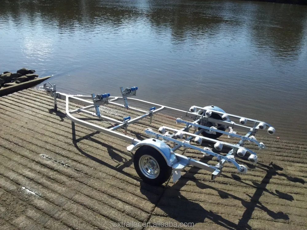 Hot Galvanized Boat Trailer Pwc Traielr Jetski Trailer Cdt-j44r - Buy ...
