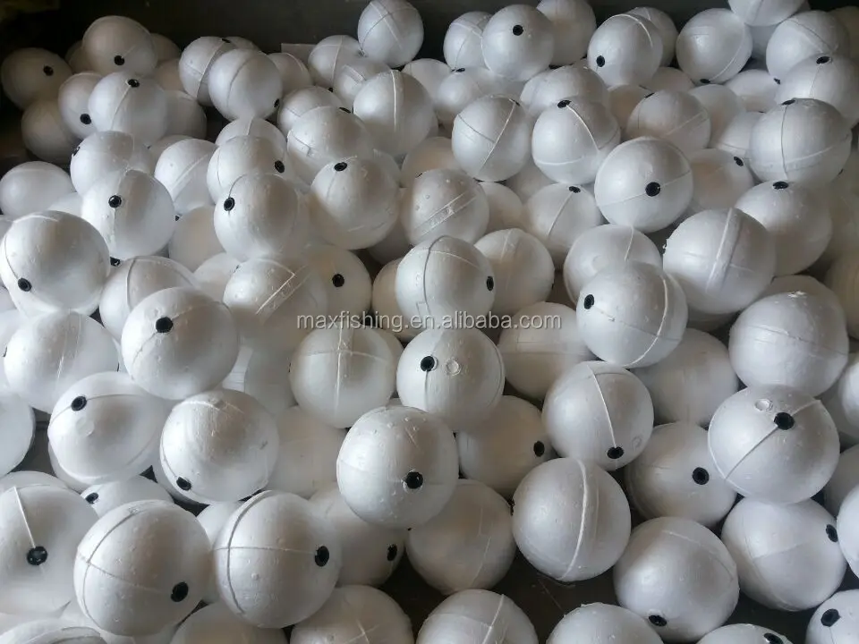 White Wholesale Price 7.5'' Styrofoam Fishing Floats - Buy Styrofoam ...