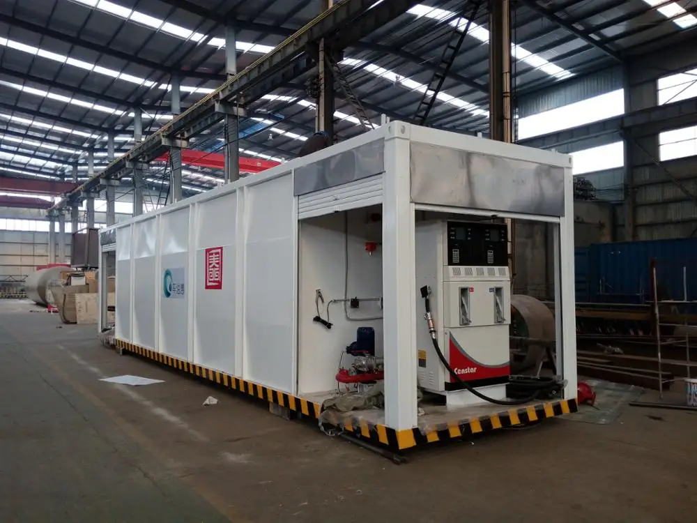 20ft Containerized Self Bunded Diesel Fuel Oil Storage Tanks