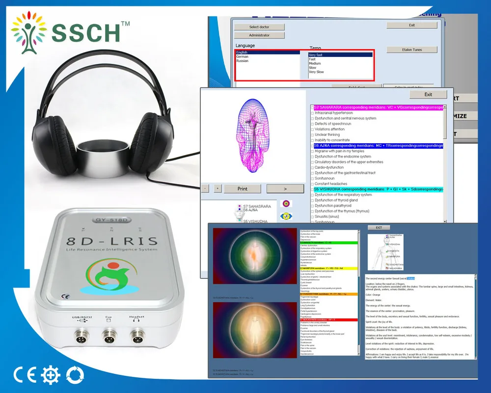 Bioresonance 8d Nls Diagnosis And Therapy Device - Buy 8d Nls Diagnosis ...