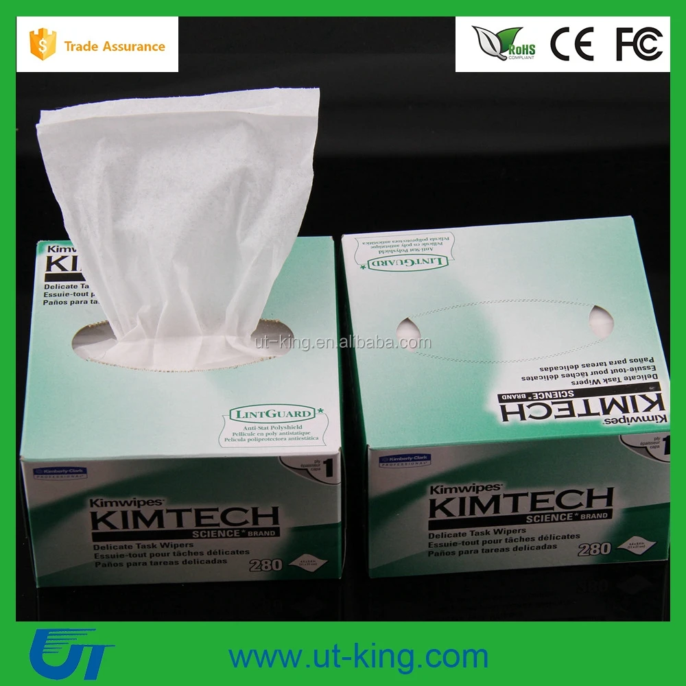 Kimtech Fiber Optic Kimwipes Ftth Dust-free Paper For Fiber Connector ...
