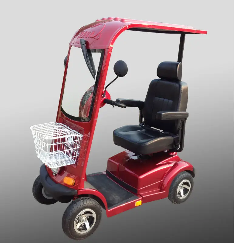 Electric Scooter With Detachable Canopy Windscreen For Rain Day - Buy ...