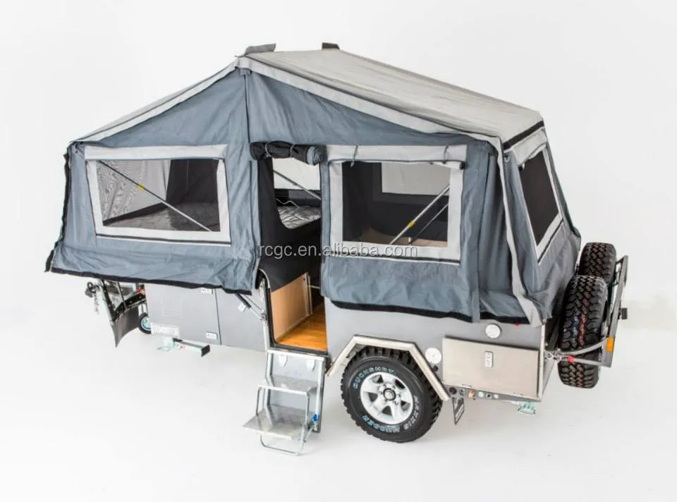 2016 Popular Front Fold Open Camper Trailer by Longhe Vehicle