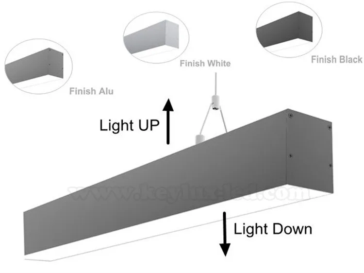 Color Temperature Adjustable & Dimmable Led Linear Light - Buy Dimmable ...