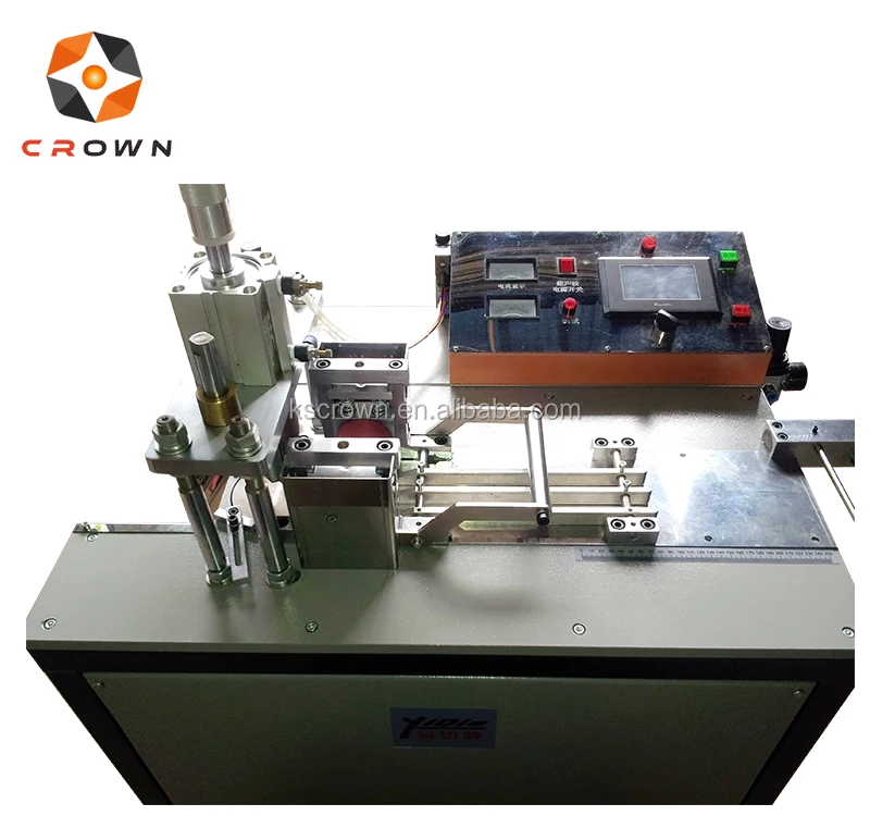 Ultrasonic Nylon Webbing Tape Cutting Punching Machine For Fabric - Buy ...